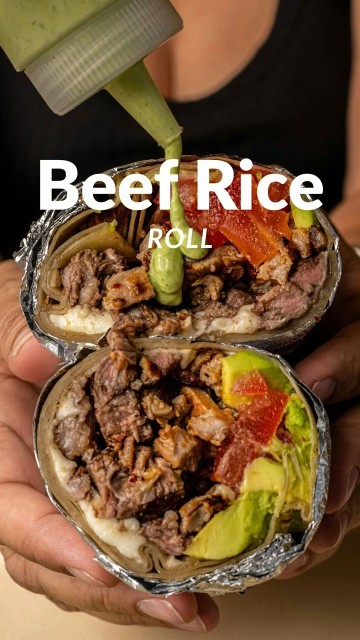 The Perfect Beef Rice Roll Recipe with Creamy Avocado You're Missing ...