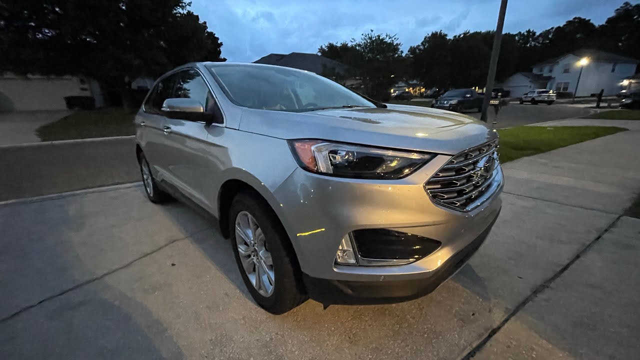 2023 Ford Edge Titanium AWD | Start Up and Tour - YouTube