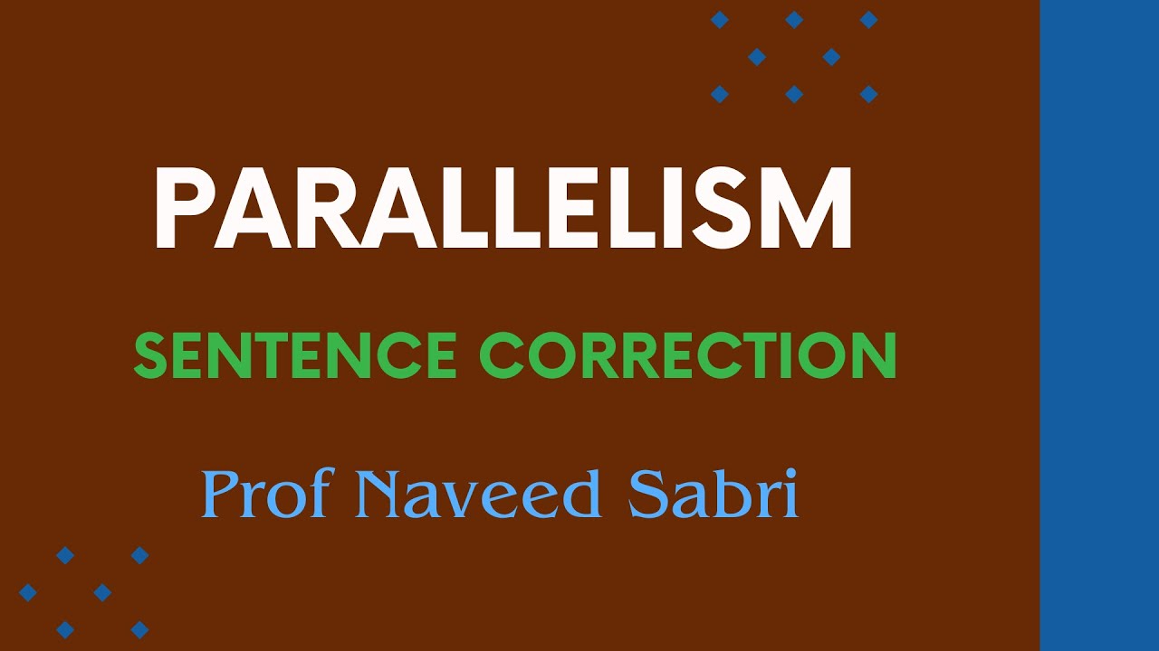 Parallelism | Common Errors in Parallelism | English Grammar | CSS ...