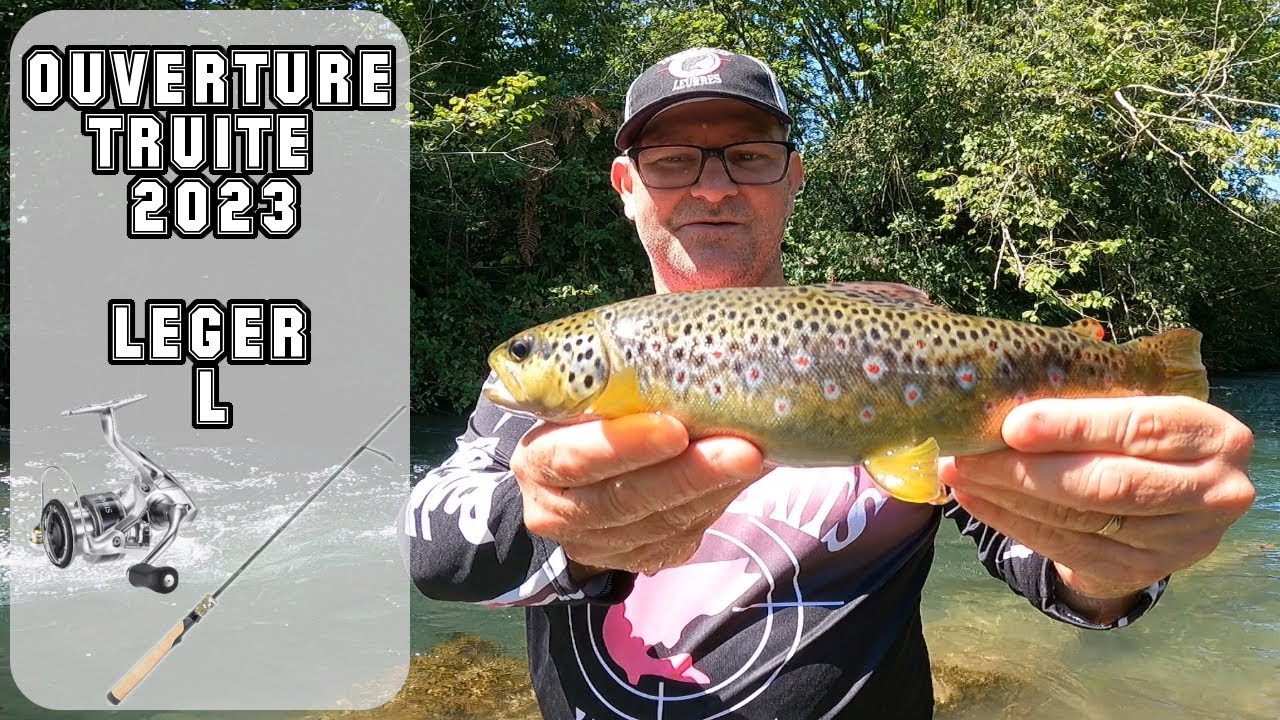 Ouverture truite 2023 Matos léger L pour la pêche de la truite aux ...