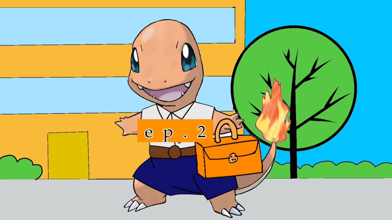 Little Charmander 🔥 at school 🏫 ( ep.2 ) - YouTube