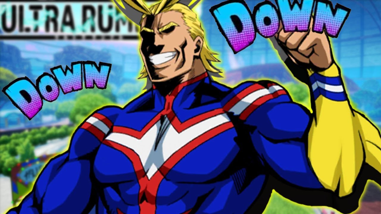 All Might Is Way Too STRONG! My Hero Ultra Rumble - YouTube