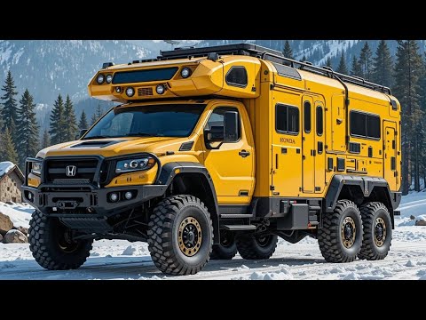 2026 Honda DesertRunner 6x6 RV Camper Motorhome | Ultimate Off-Road ...