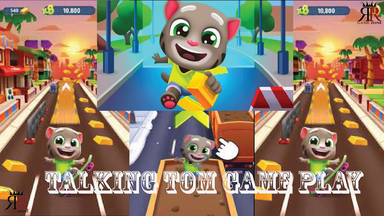 Tom Run Game Play Tom Gold Run #tomrungame #talkingtom #highscore # ...