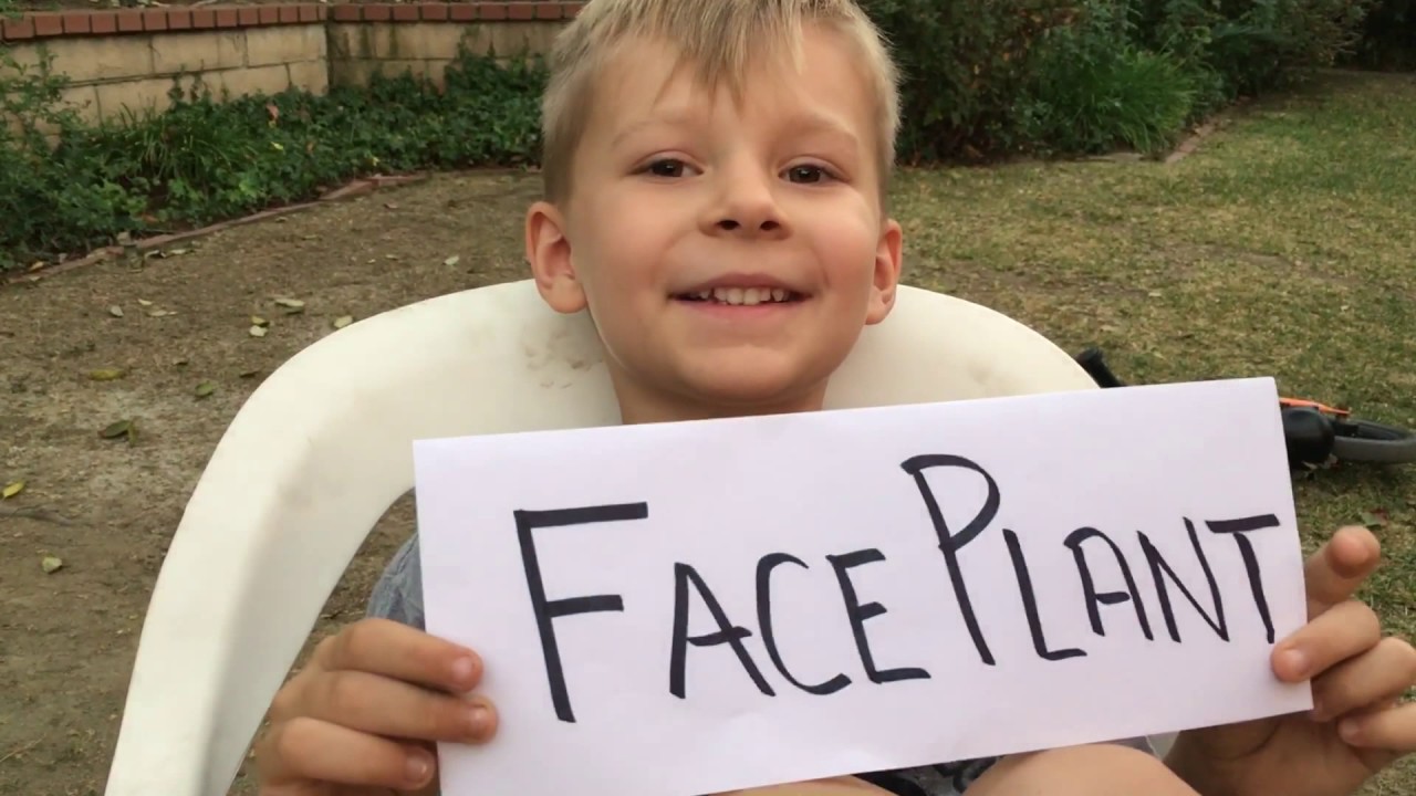 Episode 1 Hilarious kid Faceplant! Judah Barracuda - YouTube