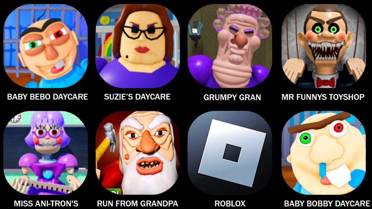 ESCAPE BABY BEBO DAYCARE! (FIRST PERSON OBBY), BETTY'S NURSERY!, MR ...