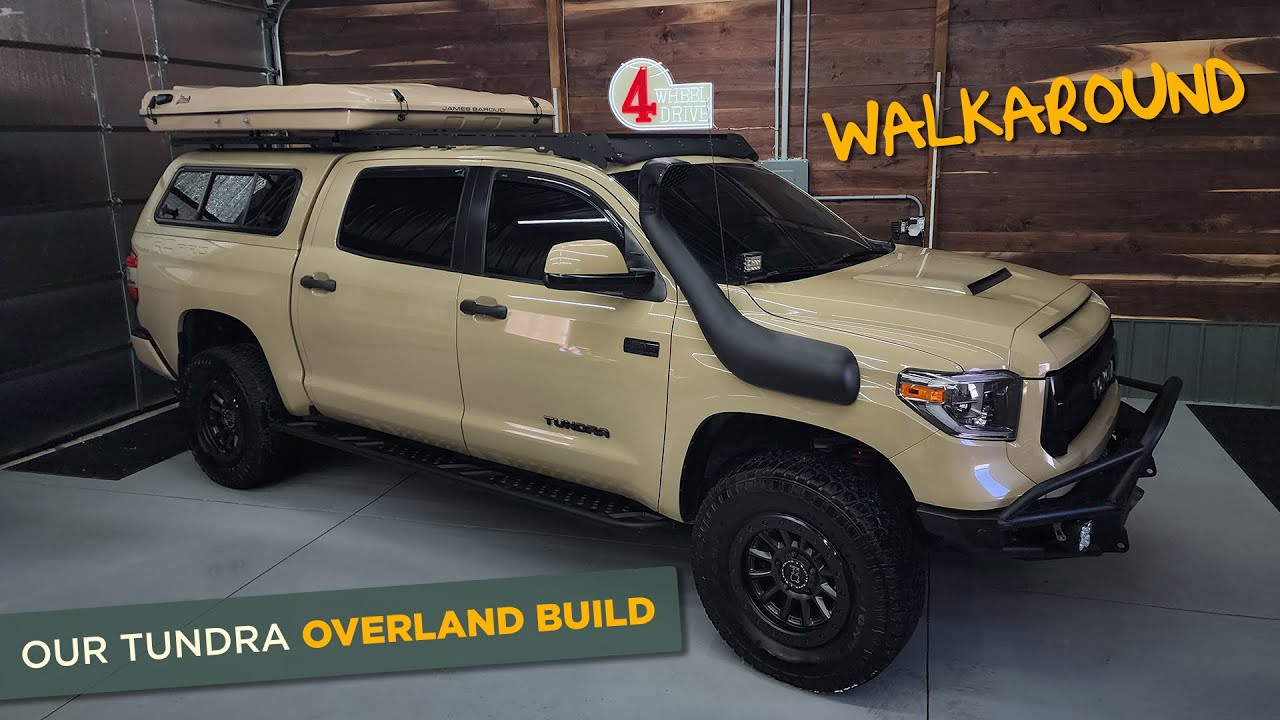 Clean Overland Tundra Build | Purpose Built Tundra Walkaround - YouTube