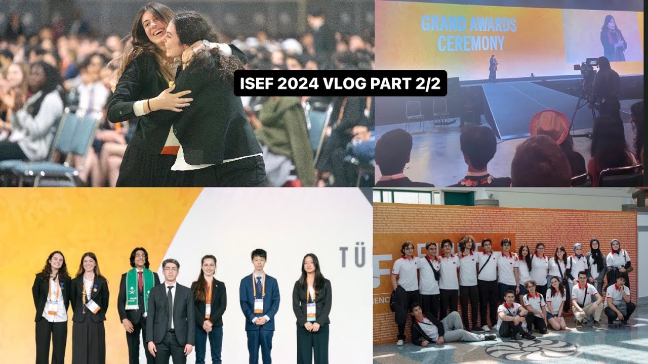 ISEF 2024 Vlog in Los Angeles, California 2/2 - Team Turkey - YouTube