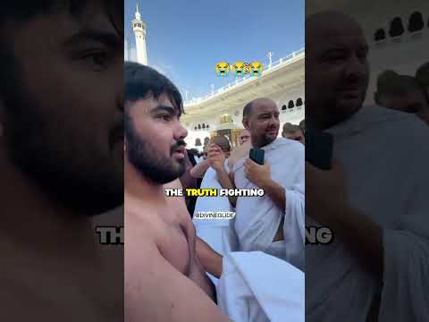 Man Fighting Near Kaaba | #shorts #islam #kaaba