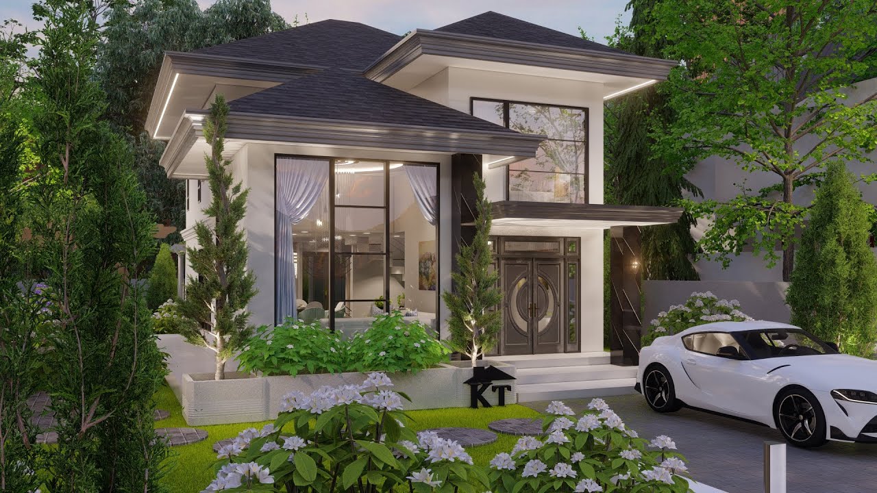 house design ideas/[7mx10m]/3bedrooms/simple house design - YouTube