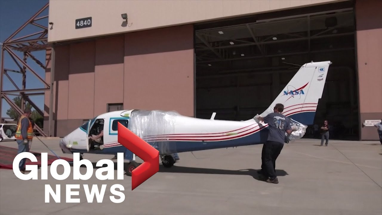NASA unveils its first all-electric airplane, the ‘Maxwell’ - YouTube