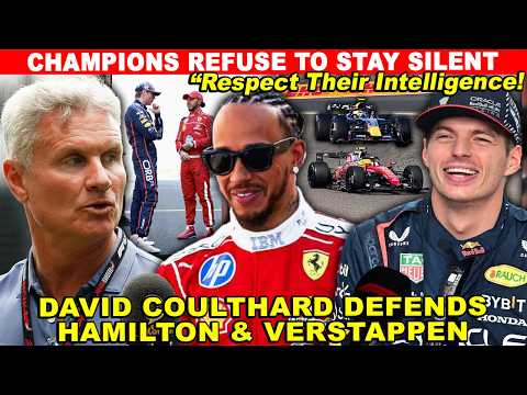 Hamilton & Verstappen AGRRE… David Coulthard: That’s When You Know It’s Serious - F1 is in CHAOS
