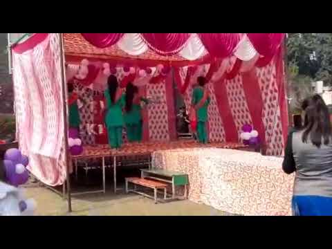 Dance performance by class 11 girls at GEW - YouTube
