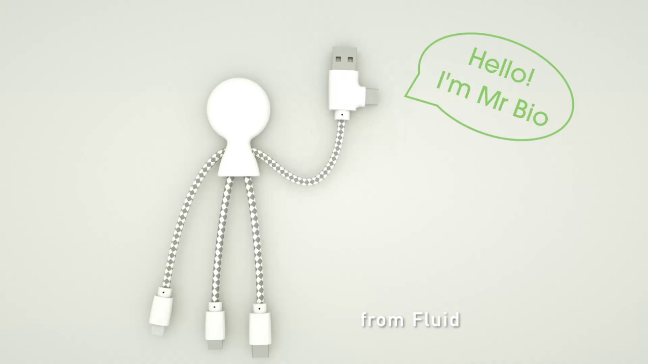 The Mr. Bio Multi-Function Charging Cable - YouTube