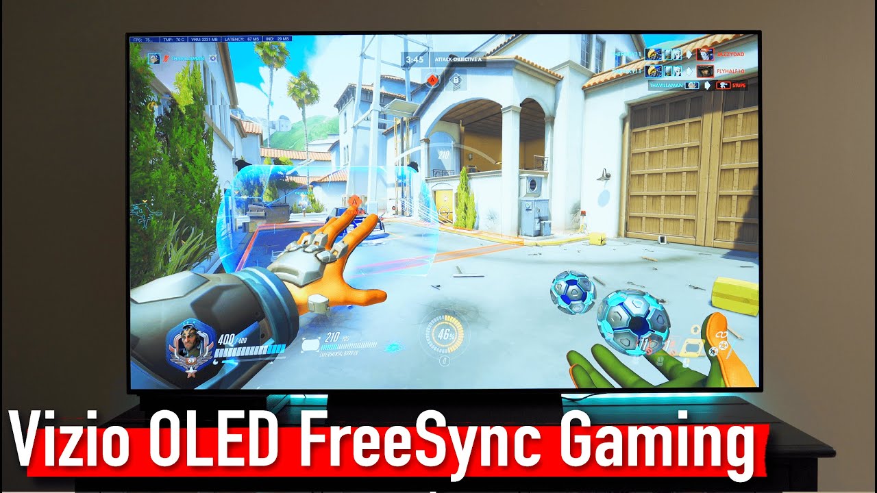 Vizio 4K OLED TV Xbox One X & PC HDR Gaming Test & Demo | Great but ...