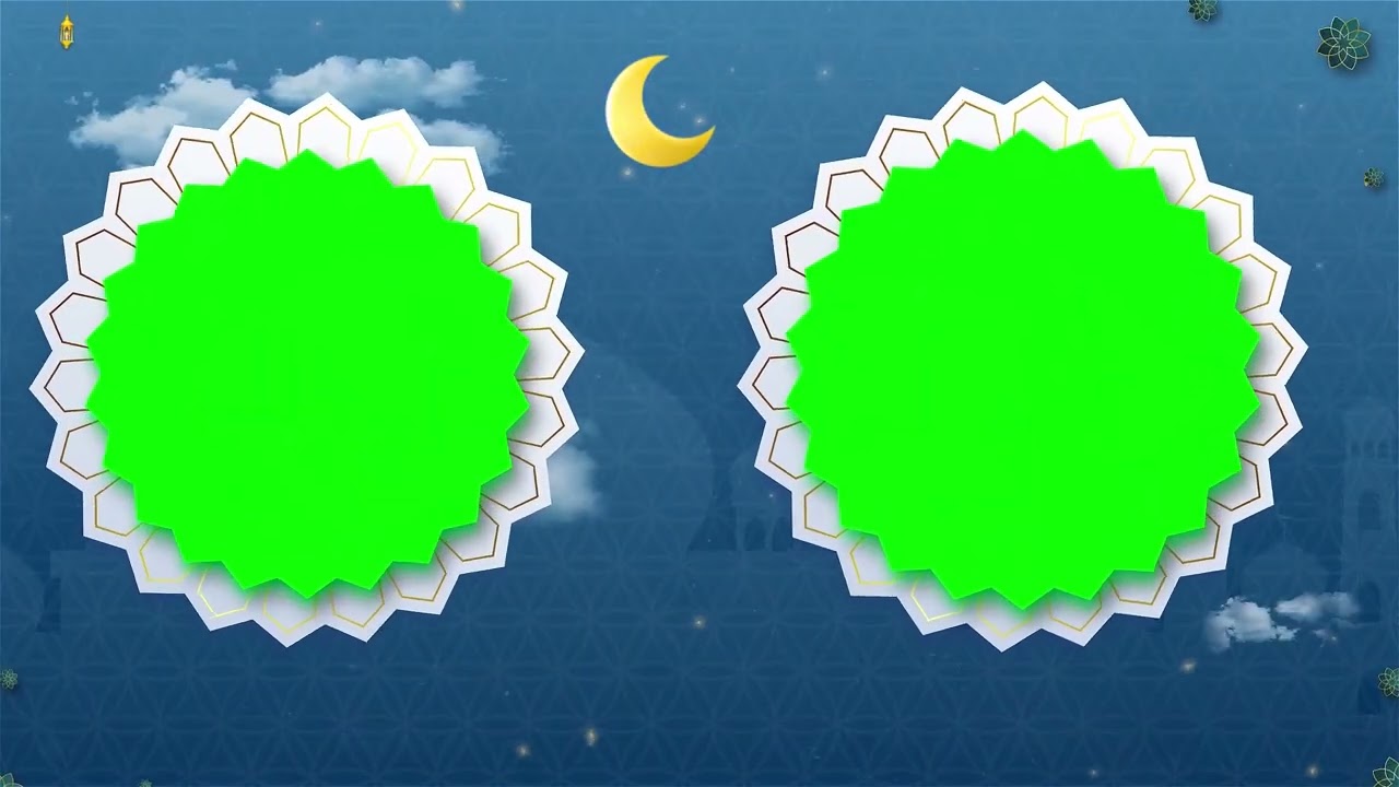 Islamic Background Green Screen Video Editing After Effect Template Islamic Background Green Screen Video Editing After Effect Template