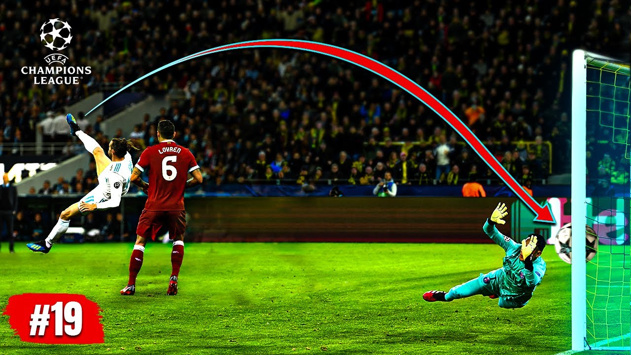 Top 20 Craziest Goals In UEFA Champions League History - YouTube