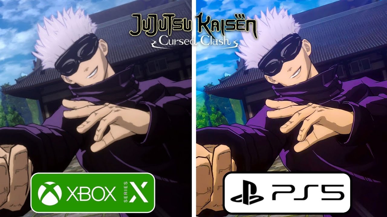 Jujutsu Kaisen Cursed Clash PS5 vs Xbox Series X Graphics Comparison ...