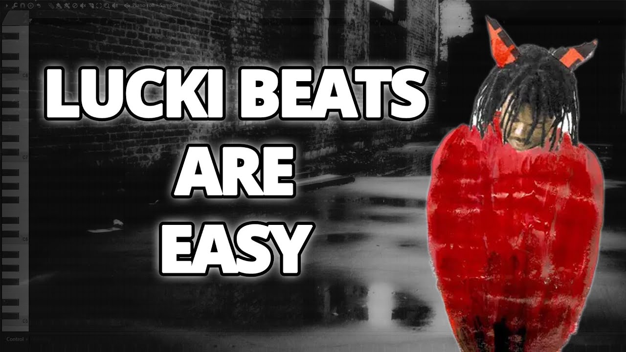 Lucki Beats Are Easier Than You Think (tutorial) - YouTube