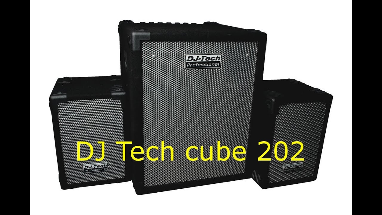 Test und Check DJ Tech cube 202 Mini PA 2.1 System [HD] - YouTube