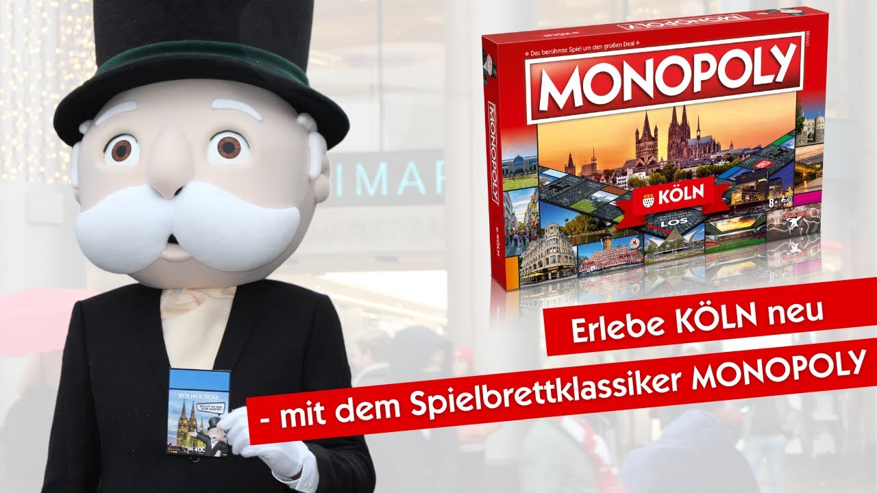 Unser Monopoly Köln Launch-Event | Winning Moves - YouTube