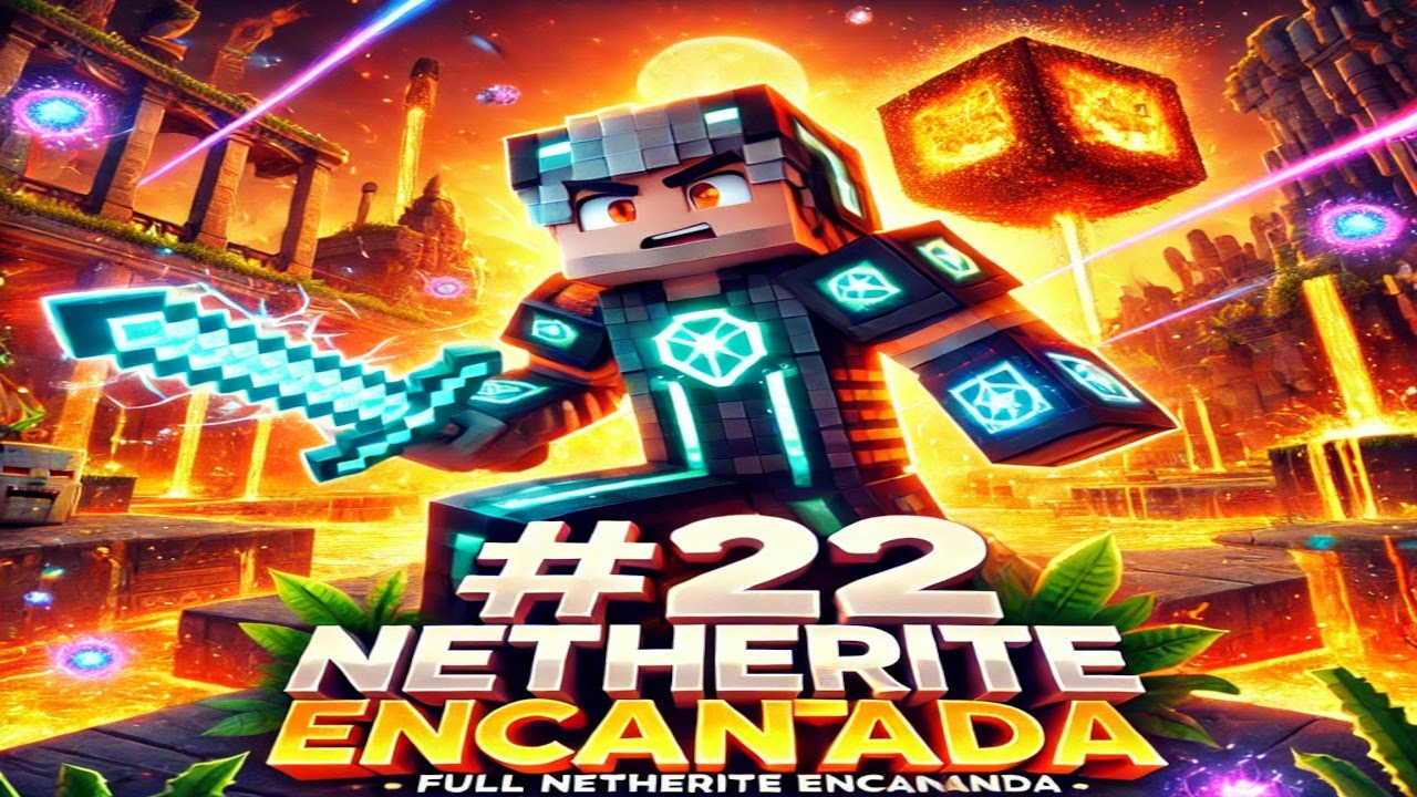 ¡Full Netherite Encantada! 🚀 Conseguimos la Mejor Armadura y ...