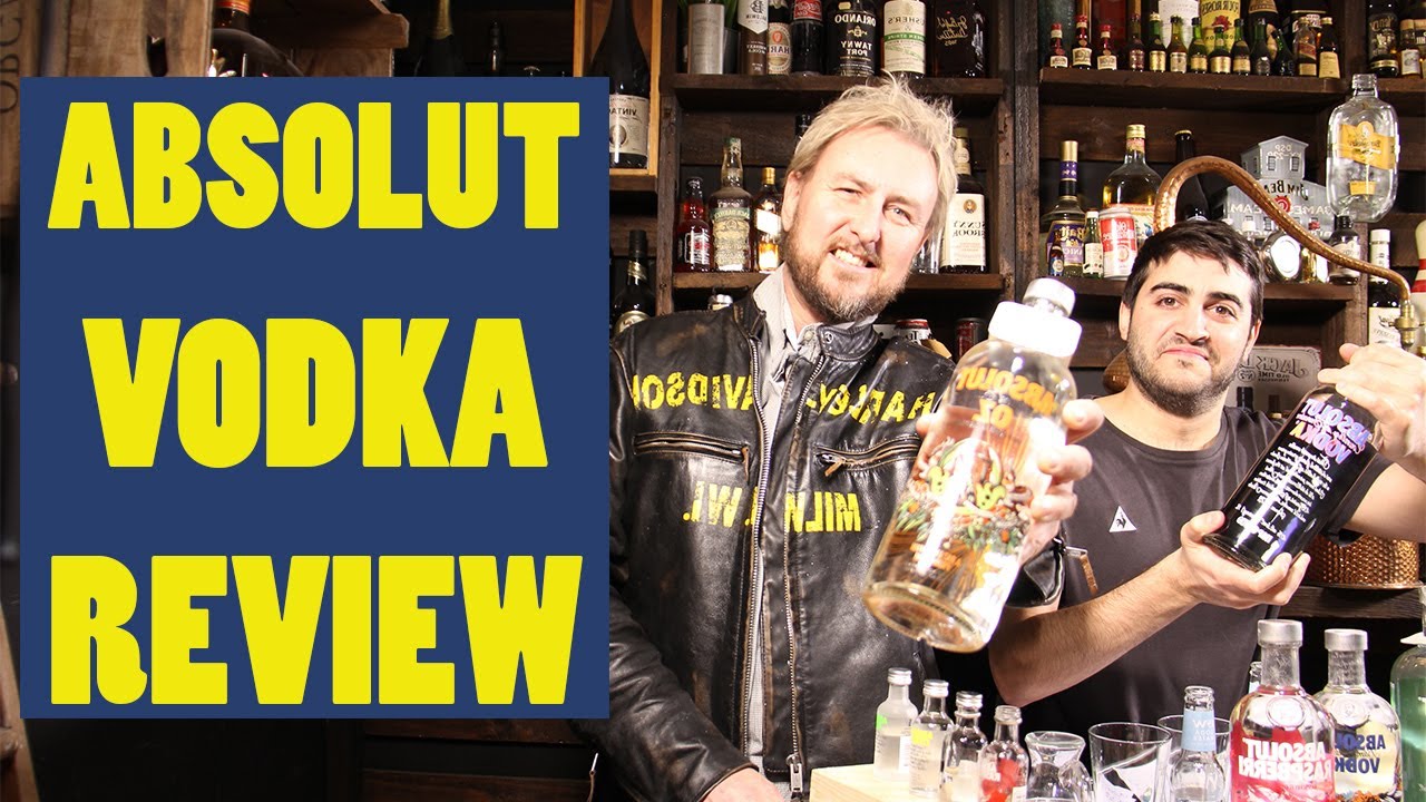 Absolut Vodka Flavours Taste and Review - YouTube