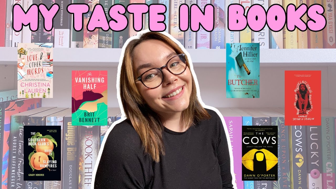 books that define my reading taste // BOOK RECOMMENDATIONS - YouTube