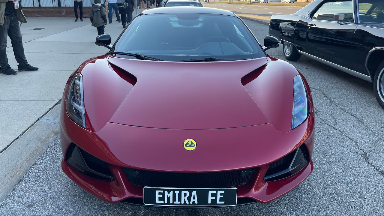 2023 LOTUS EMIRA FIRST EDITION WALK AROUND AND INTERIOR VIEW!! - YouTube