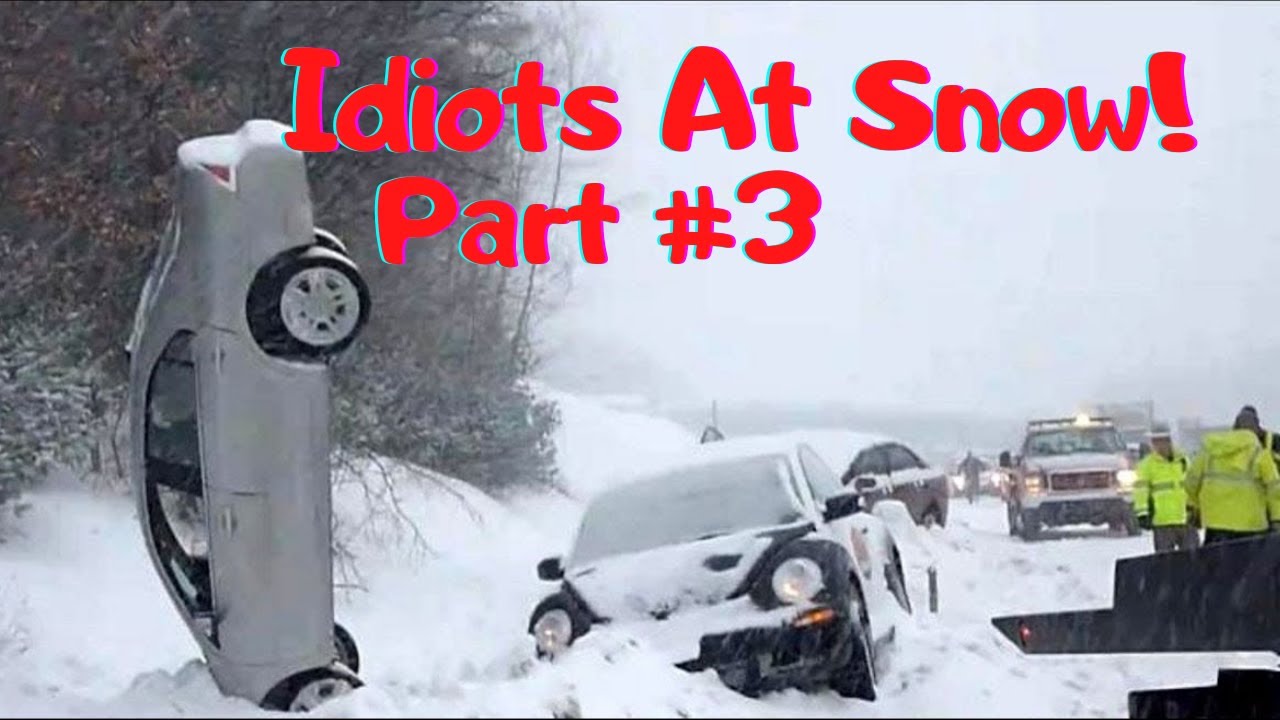 WINTER CAR Crash Snow FAILS compilation #3 - YouTube