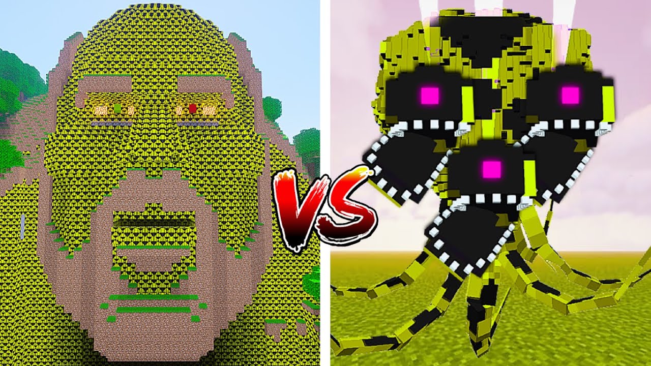 NUCLEAR Wither Storm VS NUCLEAR The Temple of Notch in Minecraft - YouTube