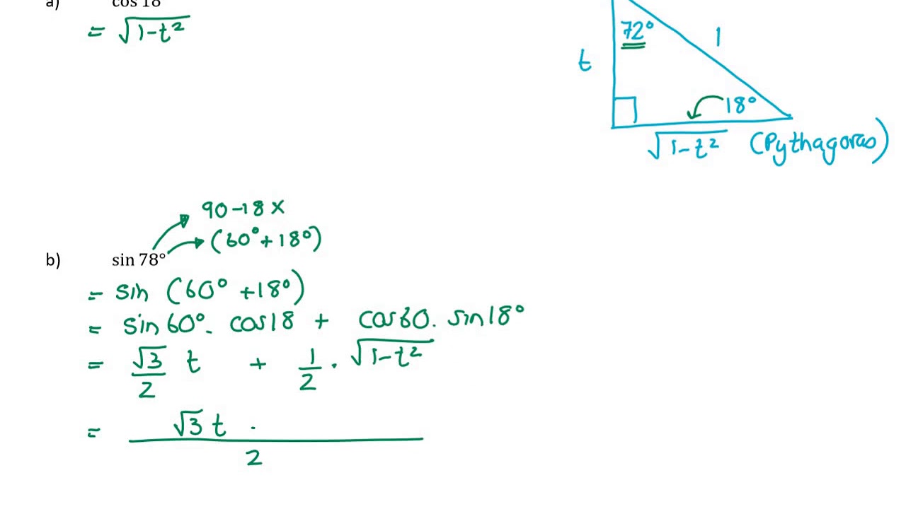Grade 12 Trig - Topic 4 - More Complicated Double Angle Identities ...