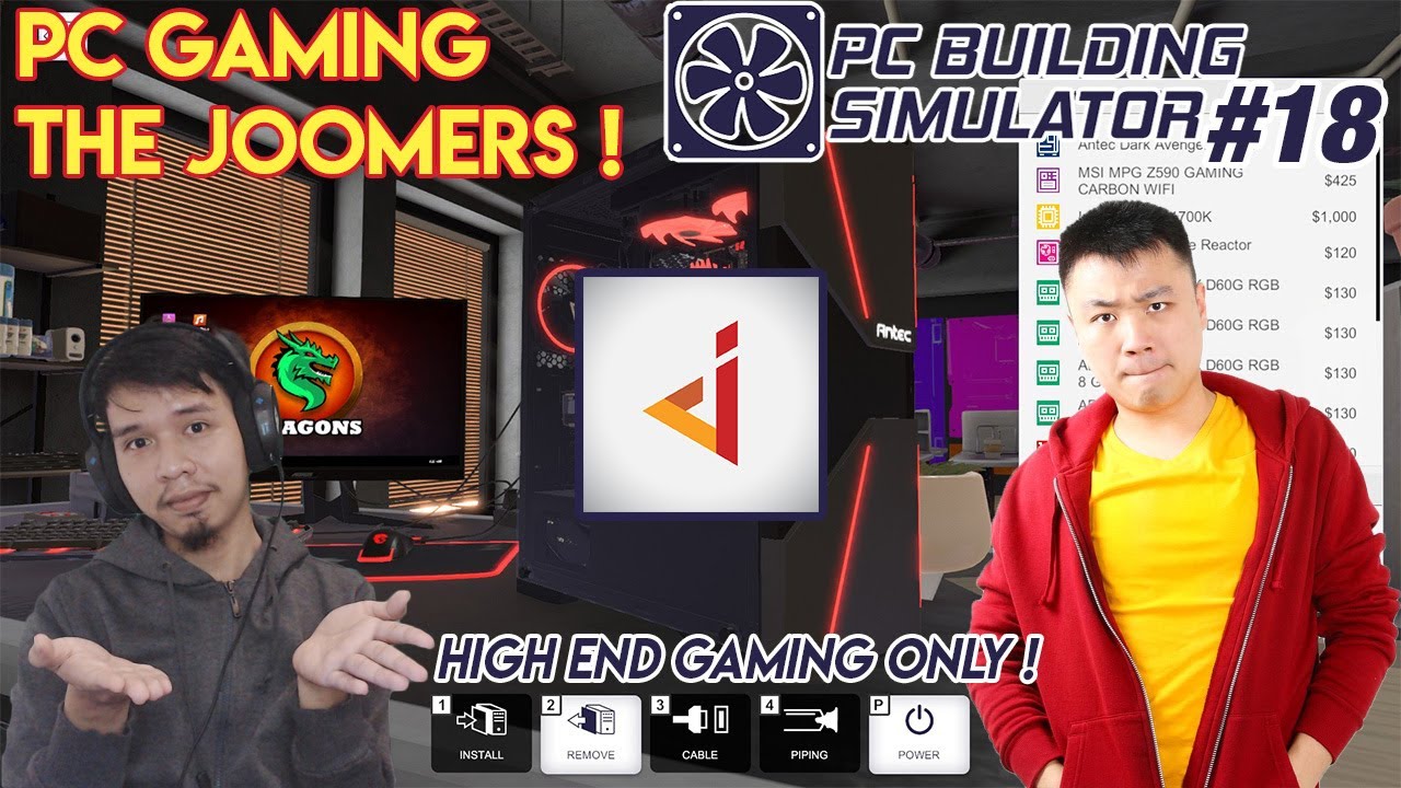 PC NYA MAHAL ! PC Gaming The Joomers - PC Building Simulator Indonesia ...
