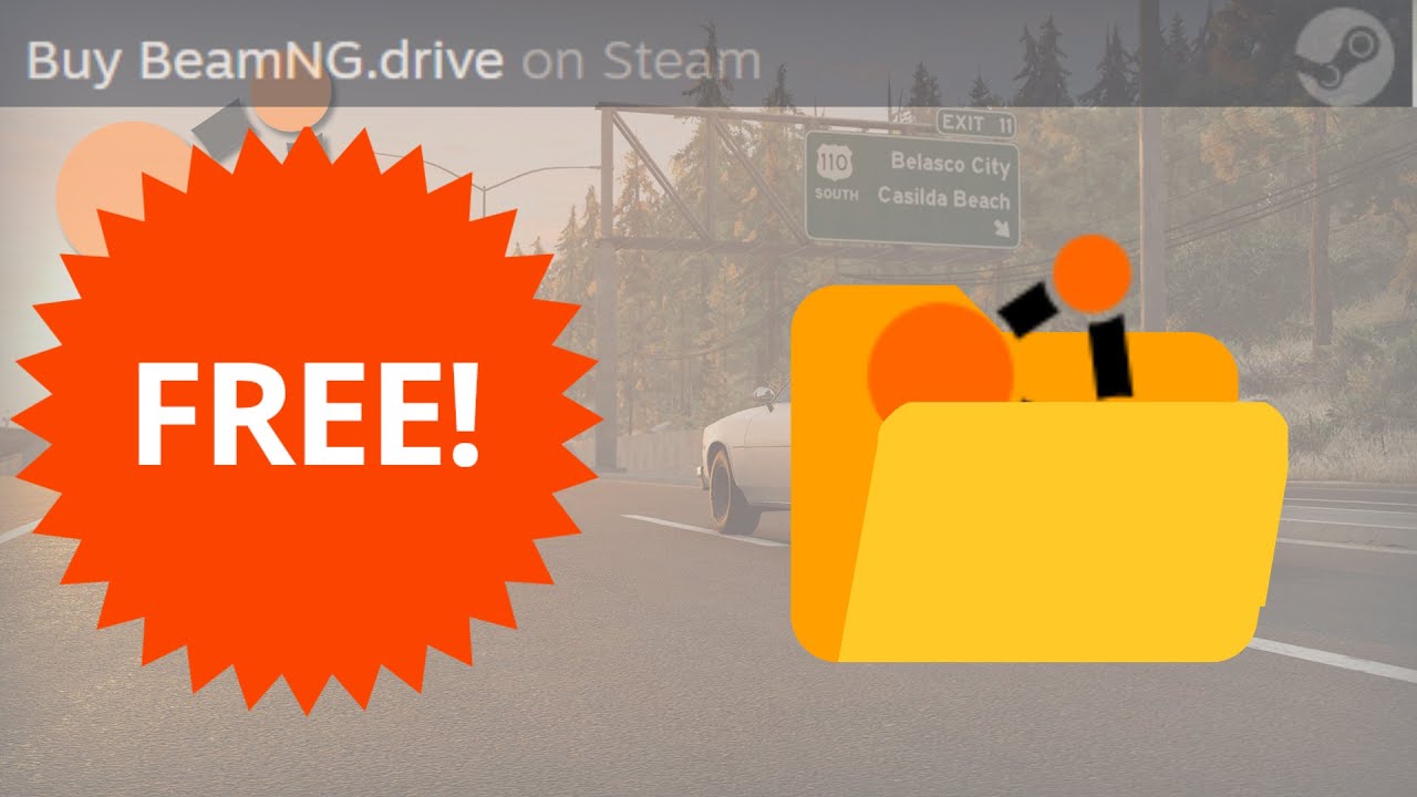 Jak si ZDARMA stáhnout BeamNG.drive | TUTORIÁL - YouTube