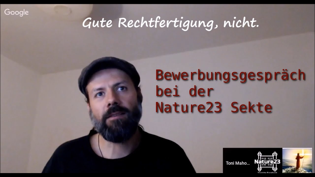 Bewerbungsgespräch bei der Nature23 Sekte (Toni Mahoni aka Toni Ben ...