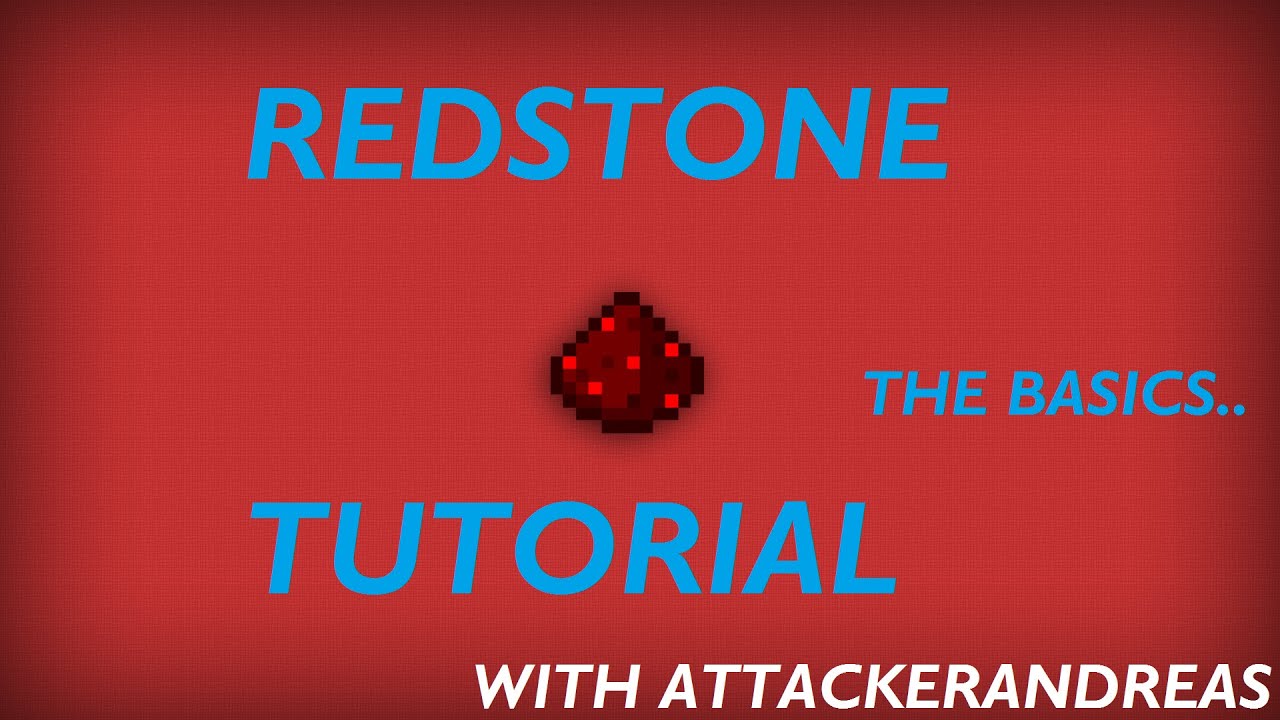 Minecraft Redstone Tutorial: The Basics - YouTube