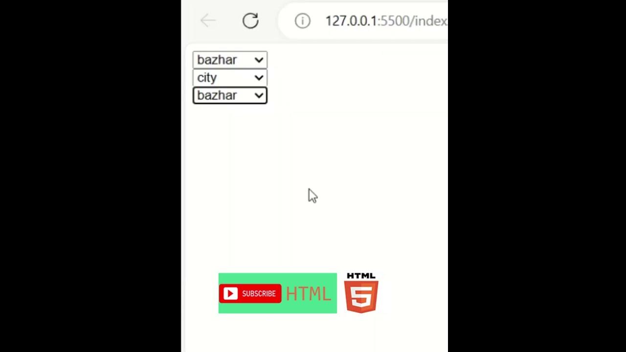 Html Input Dropdown Menu Select Learn Coding Htmlcode Code Html Coderwebdevelopment 9778