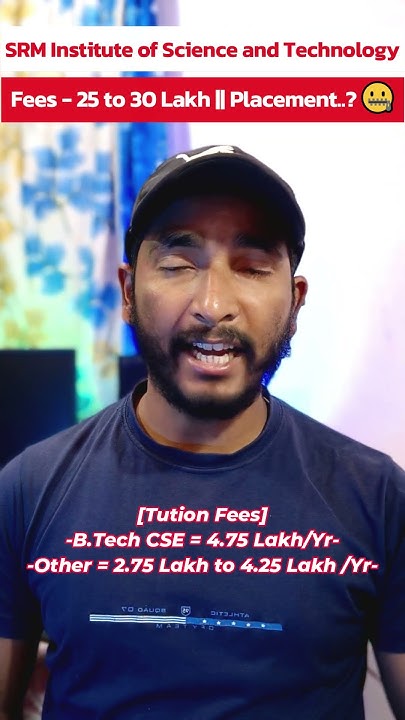 SRMJEE 2024 ⋮ SRM University Review: Fees, Placements, Hostel Life ⋮ Must Watch Before Joining ...