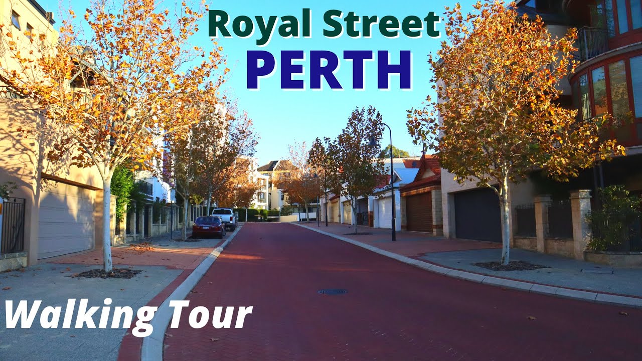 Royal Street Perth, Western Australia [4K] - YouTube