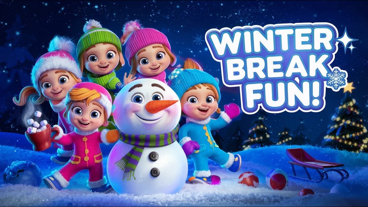 Winter Break Song for Kids | Winter Holiday Song for Kids - YouTube