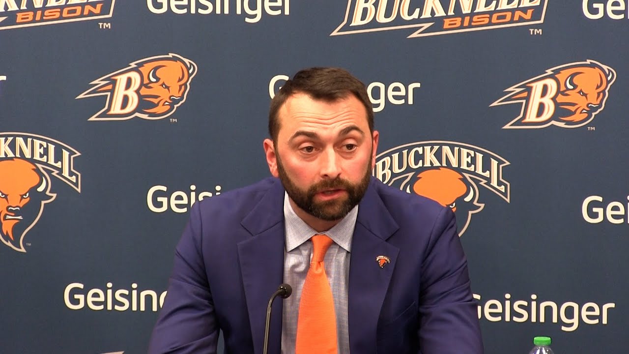 Bucknell University introduces its new head men's basketball coach ...