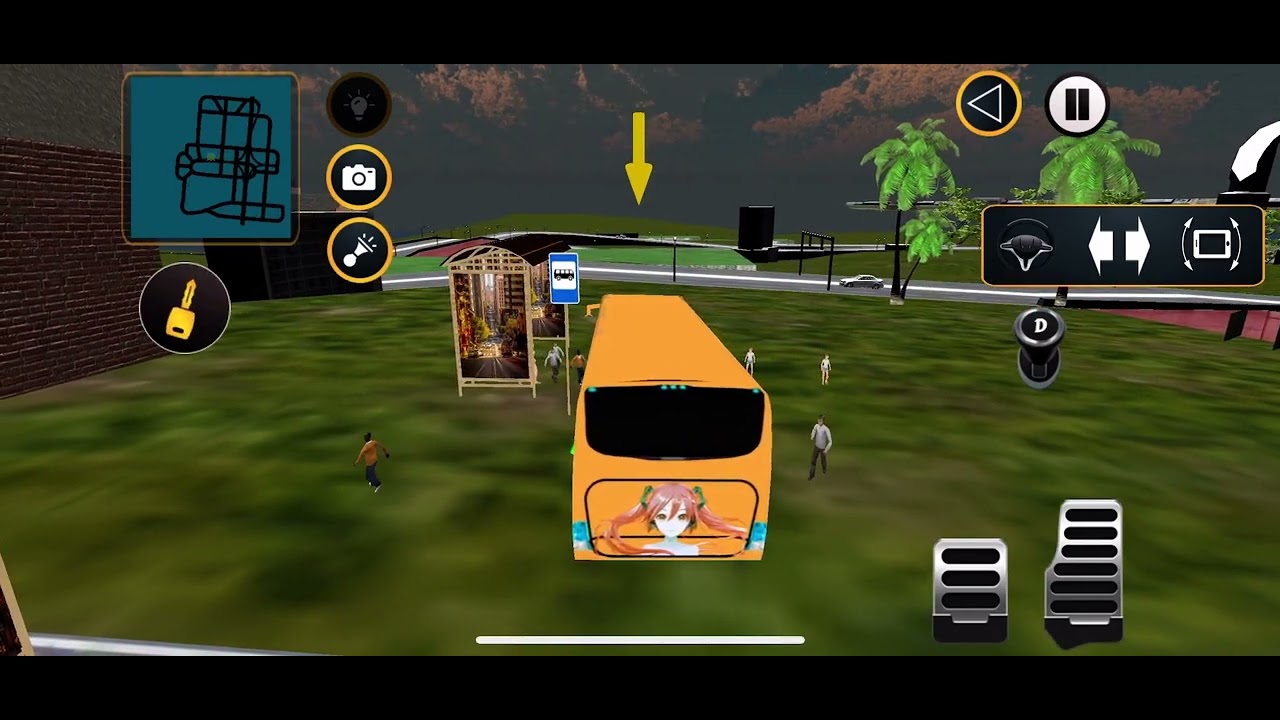 Bus stop simulator 🚌 🚎 🚃 - YouTube