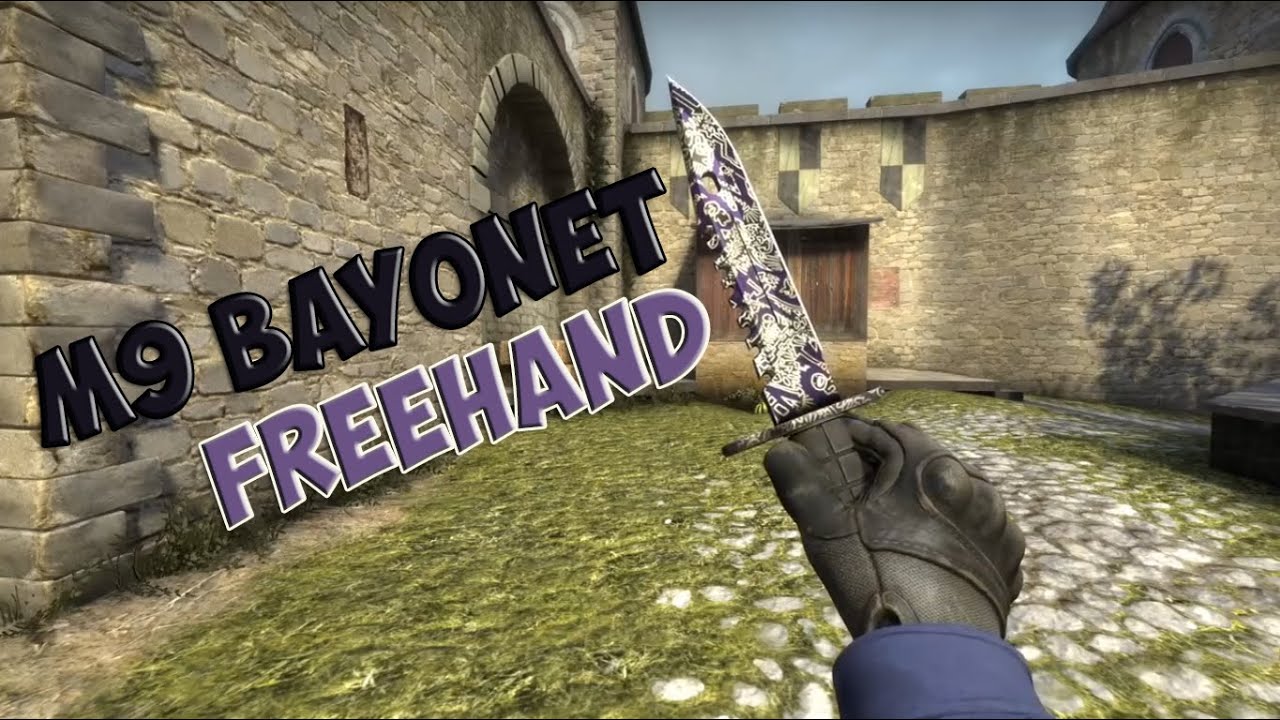 M9 Bayonet Freehand Gamma Case CS:GO - YouTube