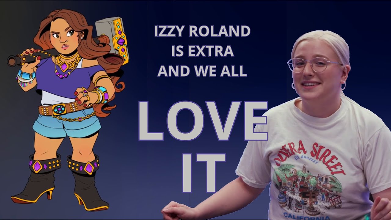 Izzy Roland is extra and we all love it - YouTube