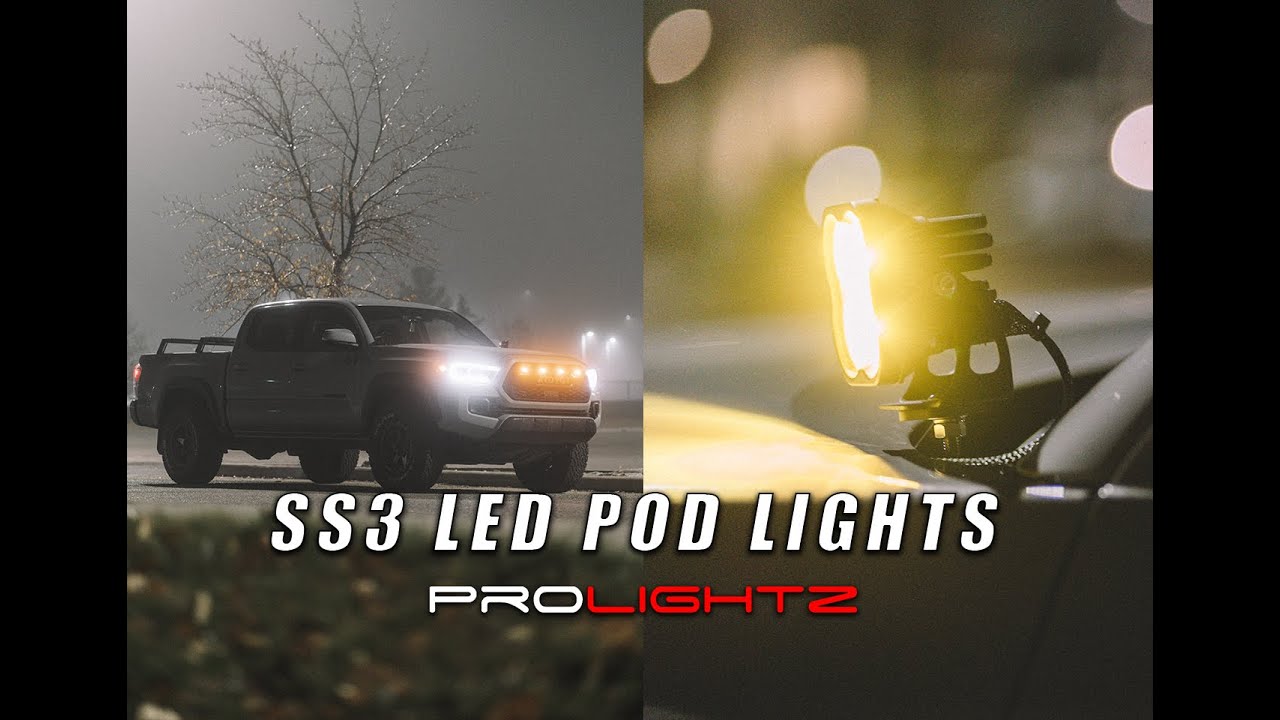 The Diode Dynamics SS3 LED Pod Lights - YouTube