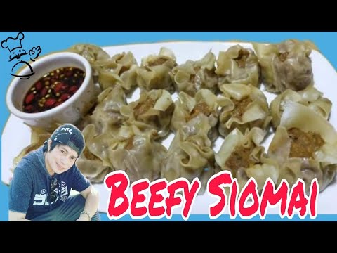 BEEF SIOMAI (SIMPLE LUTONG BAHAY RECIPE) - YouTube