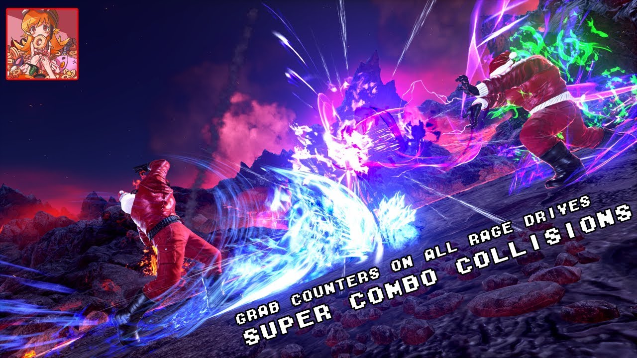 Geese Howard Grab Counters on All Rage Drives + Super Combo Collisions ...