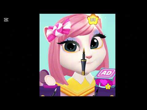 Talking Angela 2 has grown up very beautifully today.Subscribe don't ...