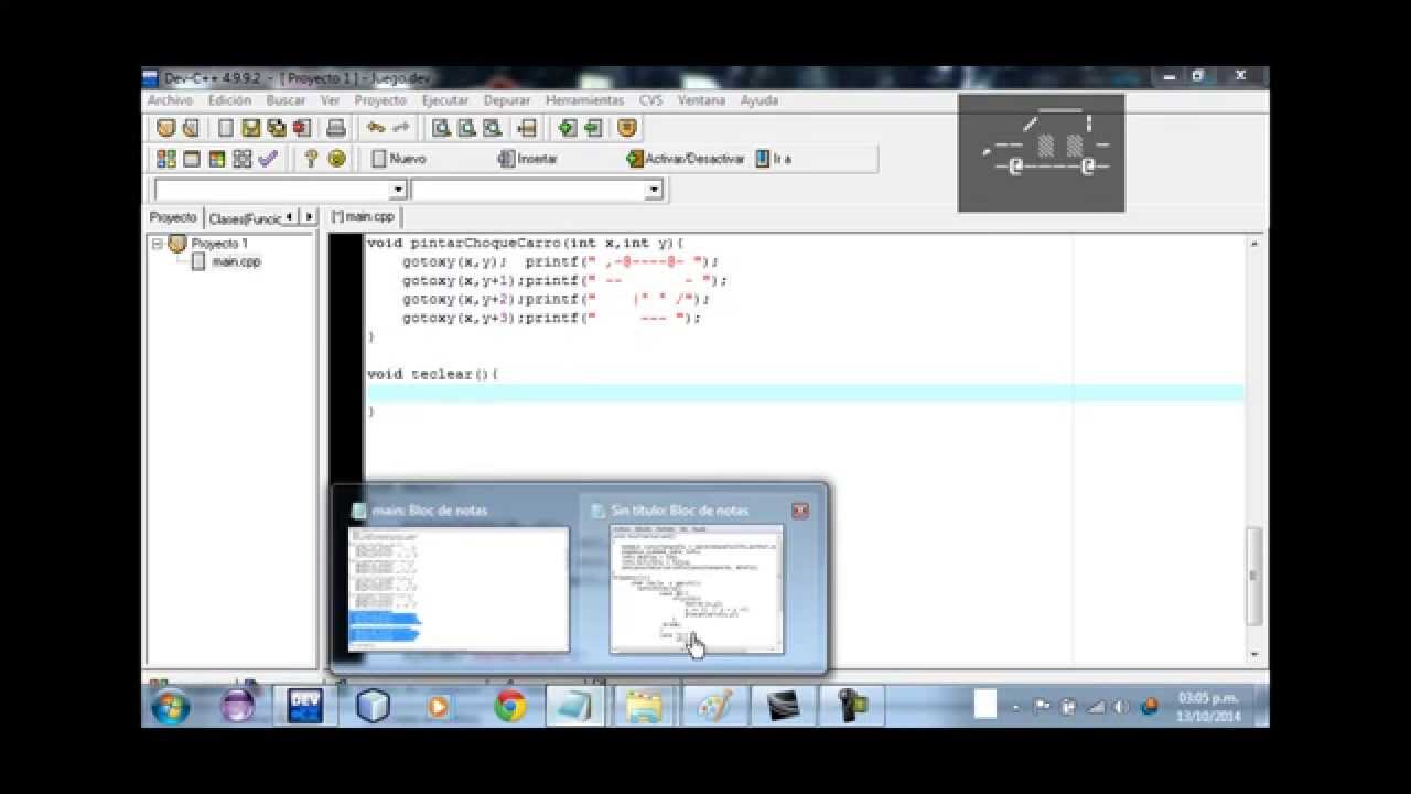 Programación de juego de Carro. Parte 3 (Mover Carro) - YouTube