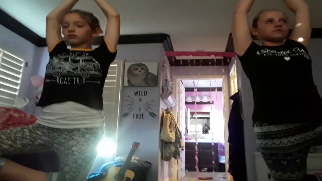 Yoga challenge part 1 - YouTube
